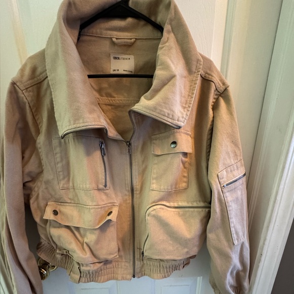 ASOS | Jackets & Coats | Asos Tan Utility Jacket For Women | Poshmark